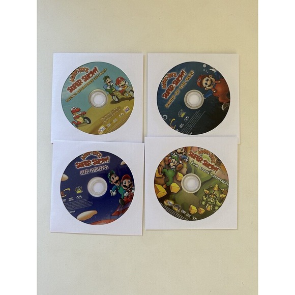 Unbranded | Media | Super Mario Bros Super Show Dvd Lot Of 4 Mario Of ...